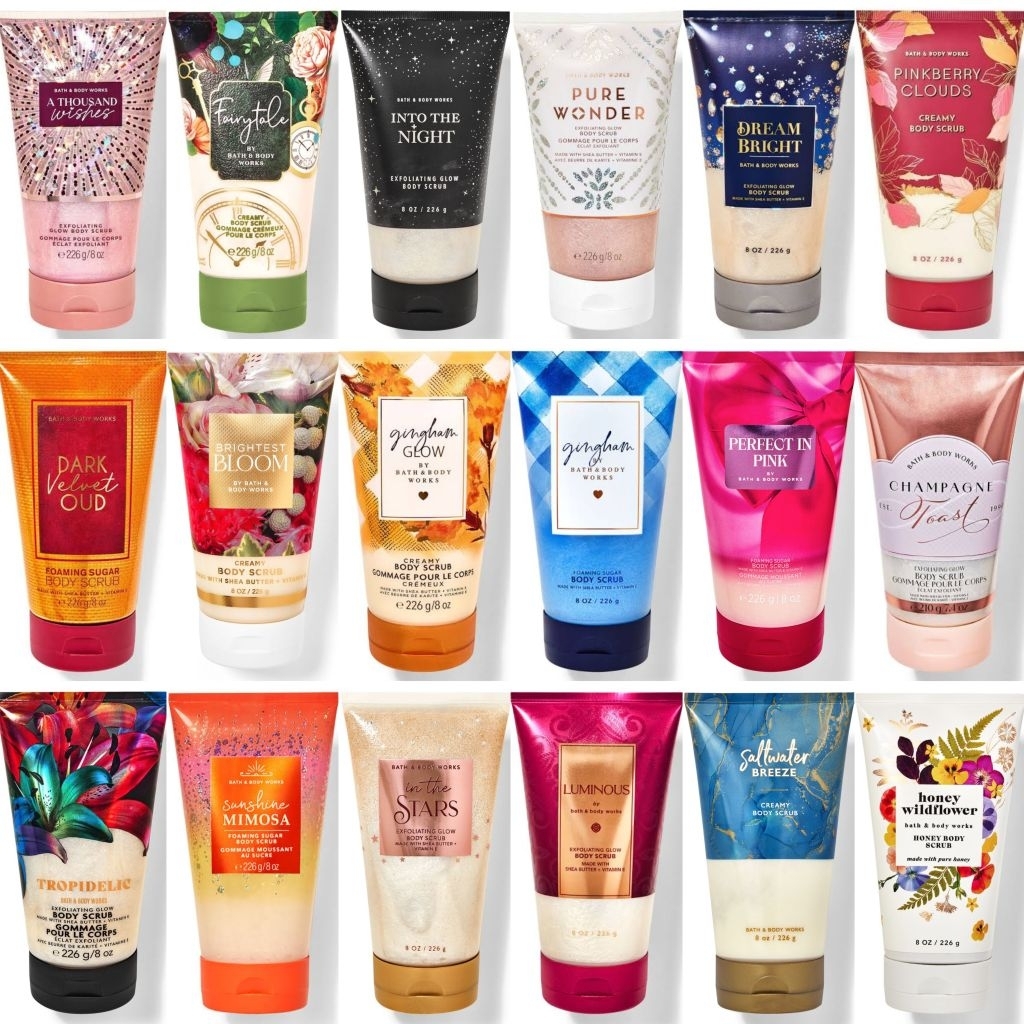 Jual BBW Bath and Body Works BODY SCRUB collection | Shopee Indonesia