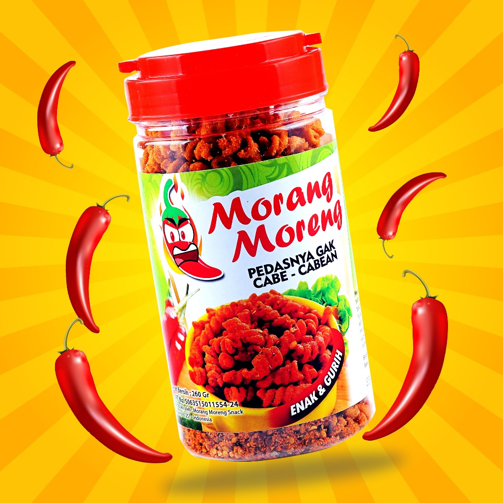 Jual Makaroni Pedas Viral Morang Moreng / Snack Makroni Spiral Aneka ...