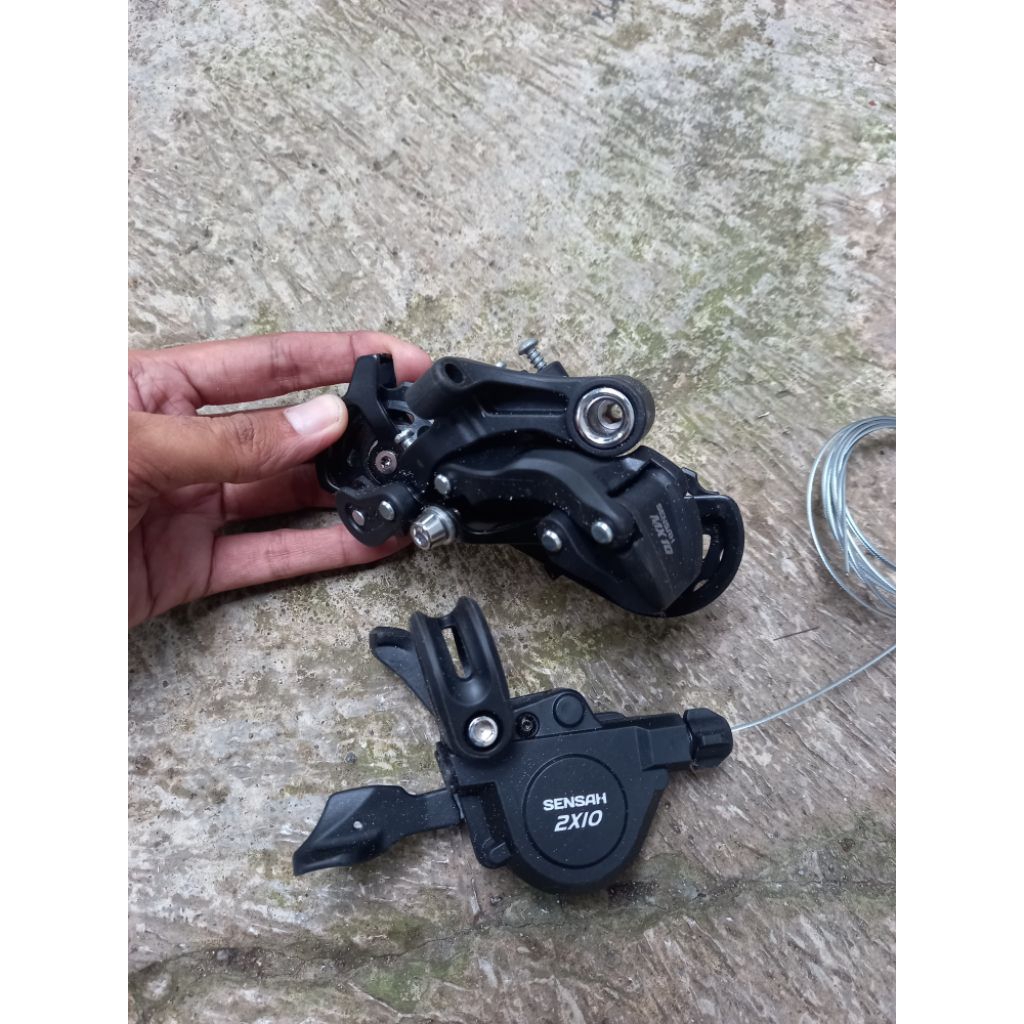 Jual rd sensah 10speed rd short sensah 10speed rd sepeda lipat rd zee ...