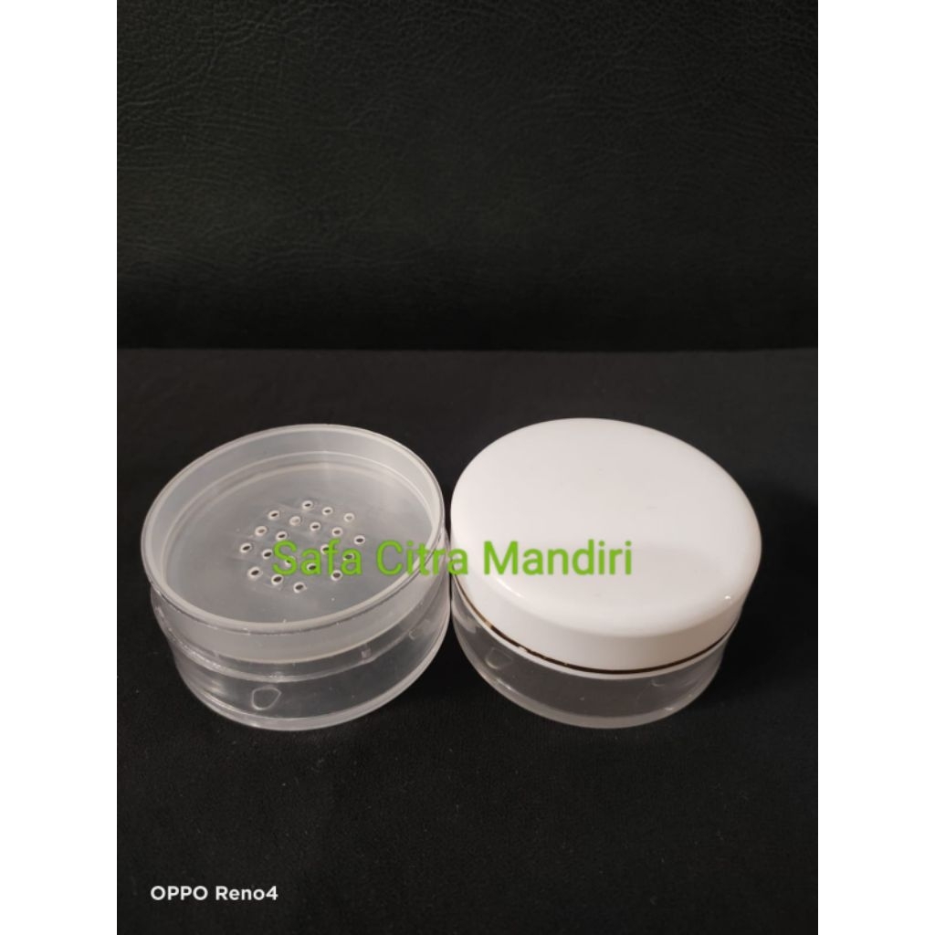 Jual Pot Bedak Tabur Plastik 30gr Isi 10pcs | Shopee Indonesia