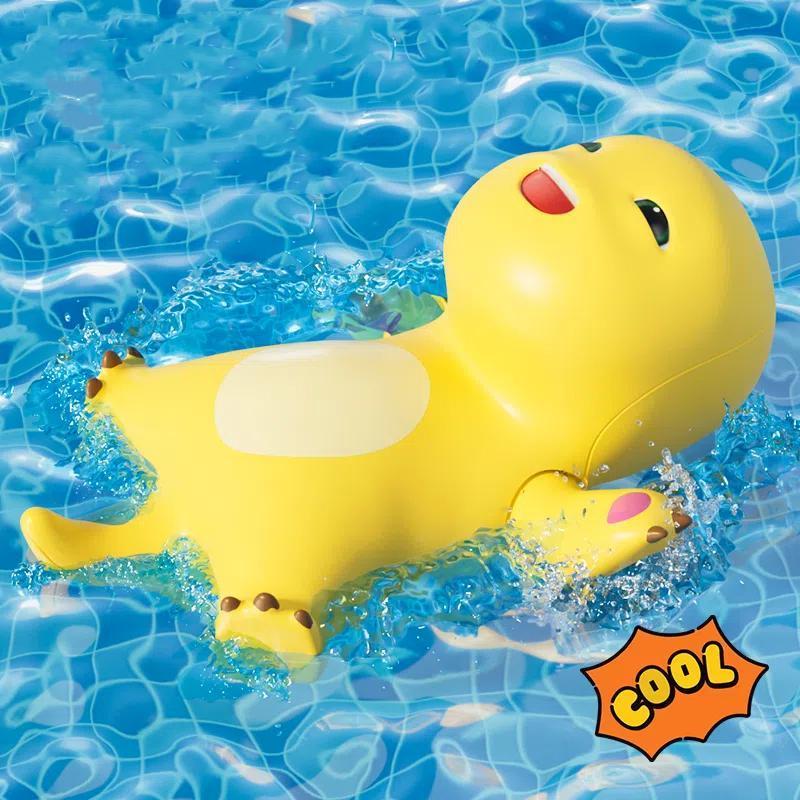 Jual Nailong Dino Berenang Karakter Lucu/Mainan Mandi Anak Bentuk Hewan ...
