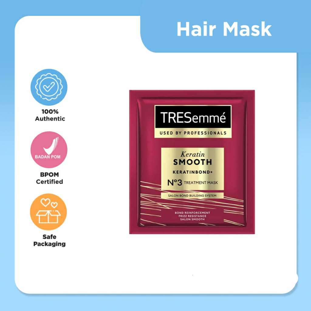 Jual TRESemme KERATIN SMOOTH TREATMENT MASK 30 GR | KEMASAN SACHET ...