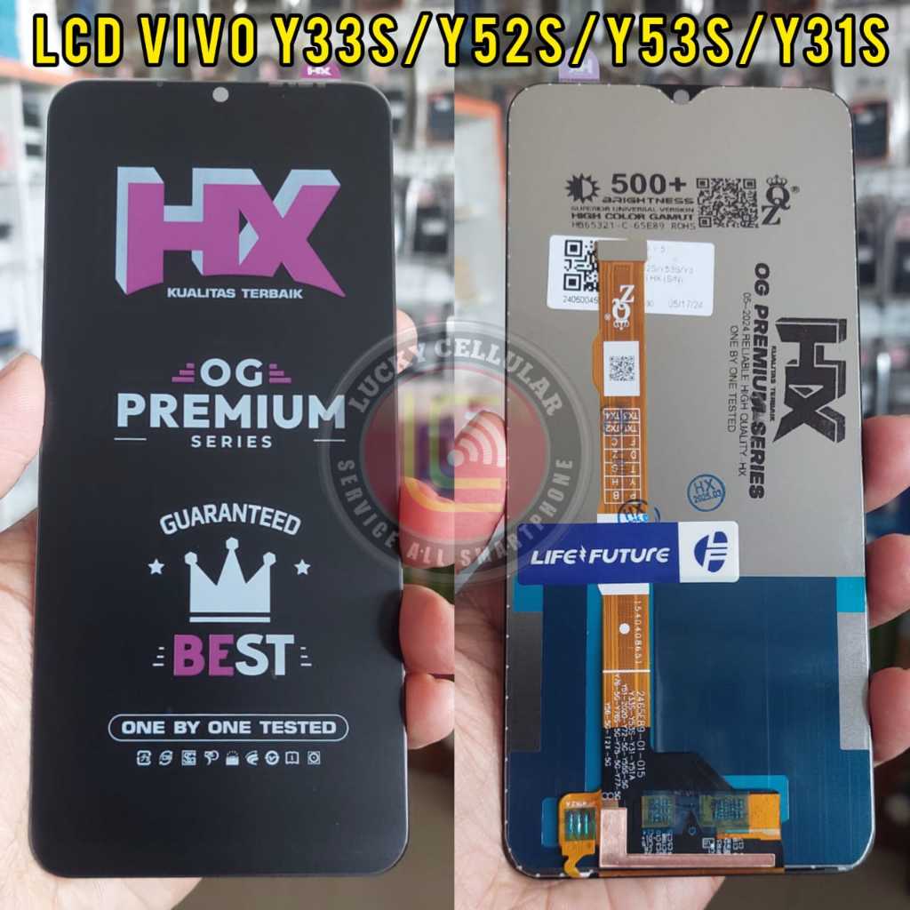Jual LCD VIVO Y31 2020 / Y31S / Y33S / Y51 2020 / Y51A / Y52S / Y53S ...