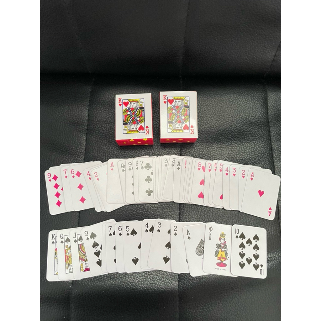 Jual Kartu Remi Mini Ukuran 3x4cm Mini Cards Kartu Remi Ukuran Kecil ...