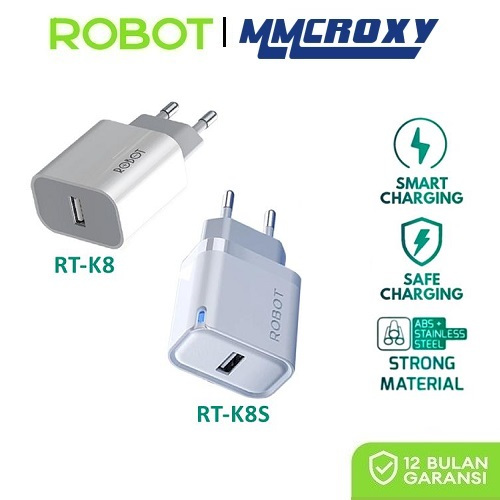 Jual Robot RT-K8 / RT-K8S Charger Adaptor 5V/2A Charger white 10W ...