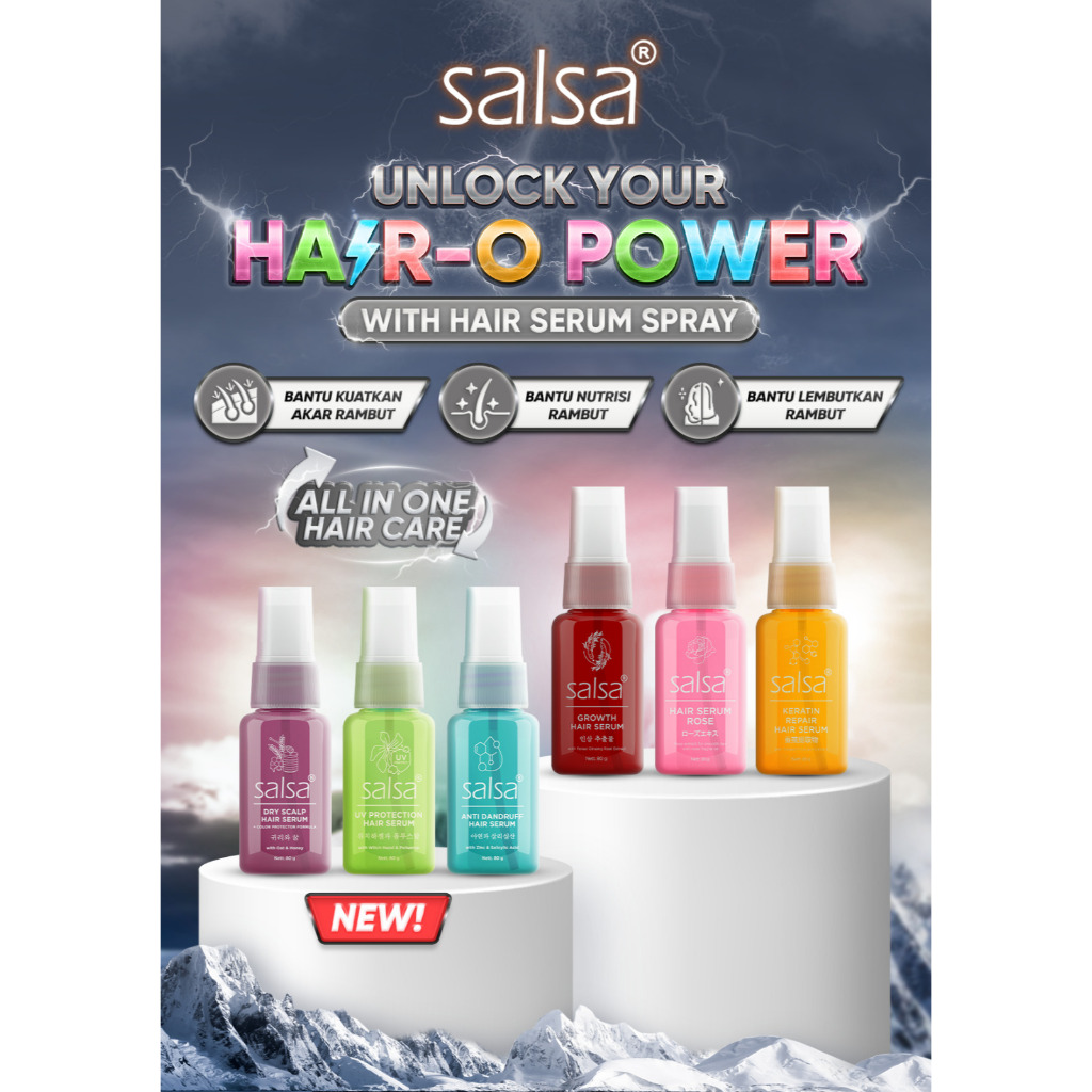 Jual Salsa Hair Serum Spray 80 ml | Shopee Indonesia