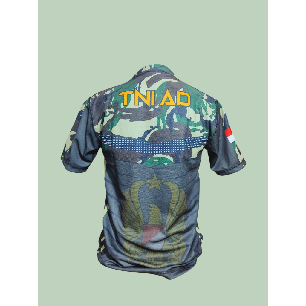 Jual Dryfit Kaos TNI AD List Corak Loreng Malvinas - Oblong Jesey Tni Ad LIst Corak Loreng ...
