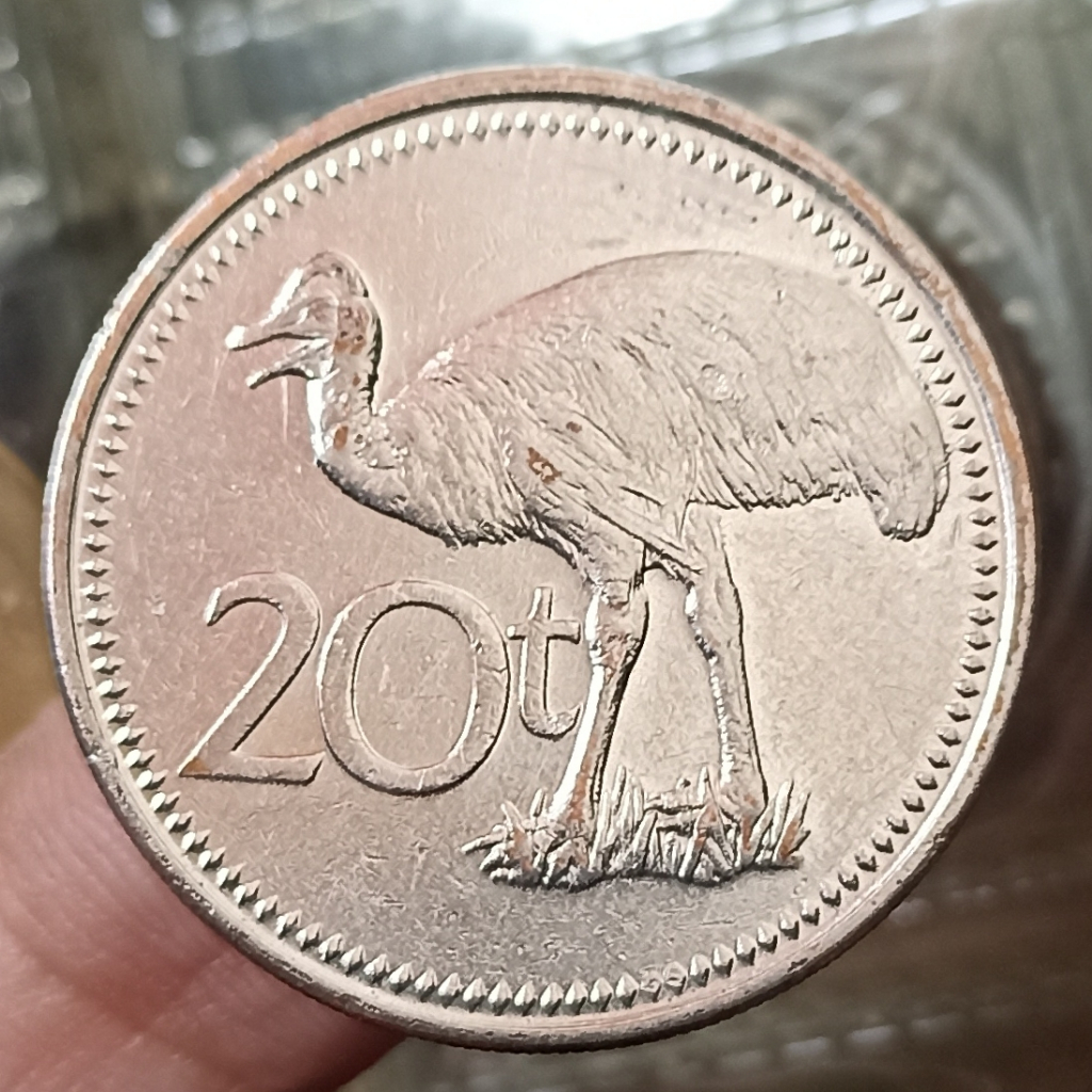 Jual Koin Papua New Guinea 20 Toea Elizabeth II | Shopee Indonesia