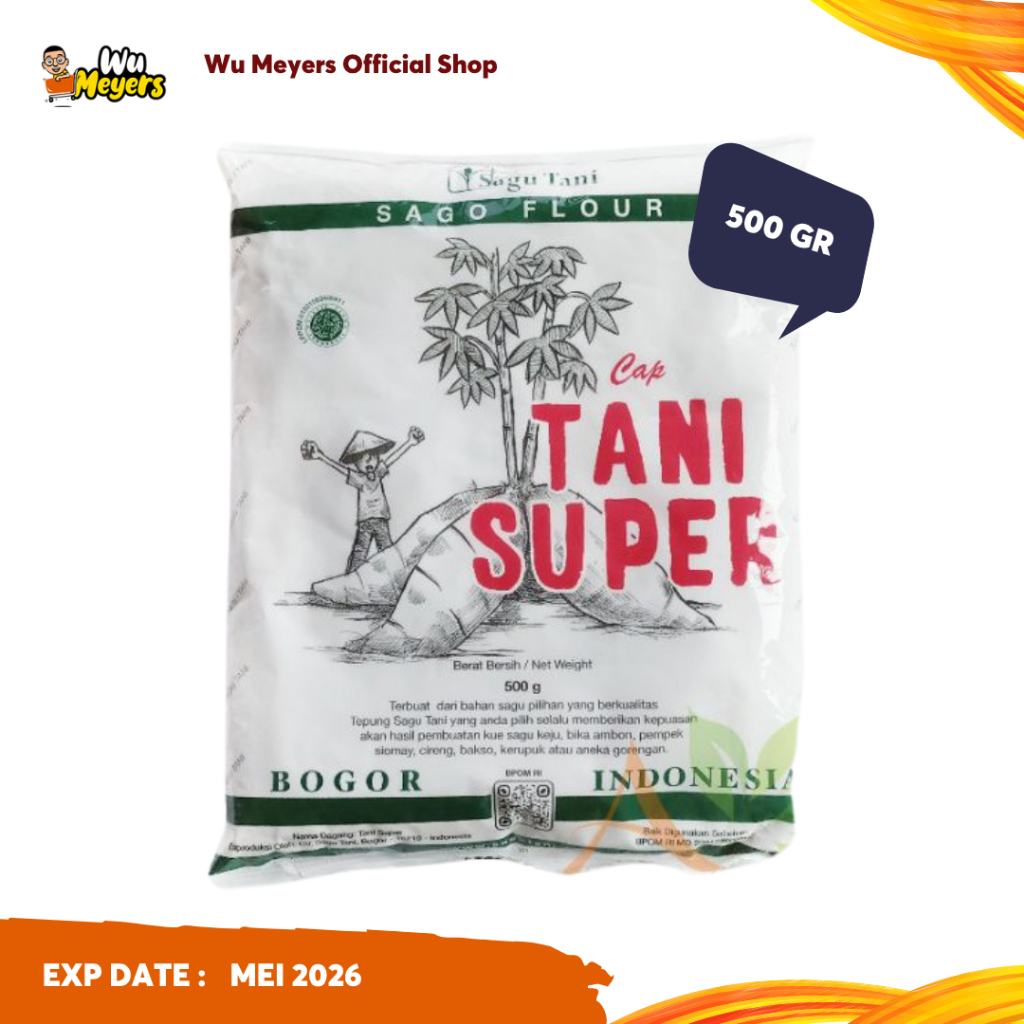 Jual Tepung Sagu Tani cap Tani Super 500gr | Shopee Indonesia