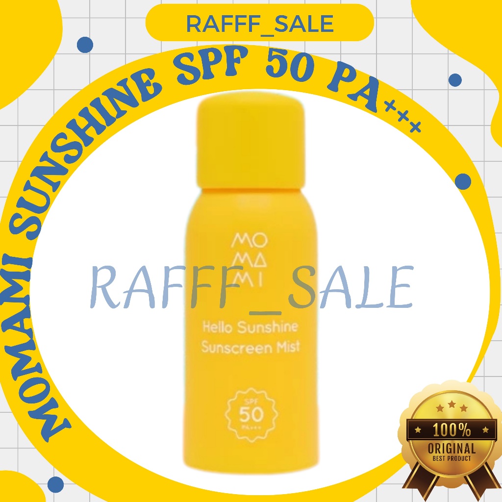 Jual Momami Hello Sunshine Sunscreen Mist SPF 50 PA+++ – Sunscreen ...