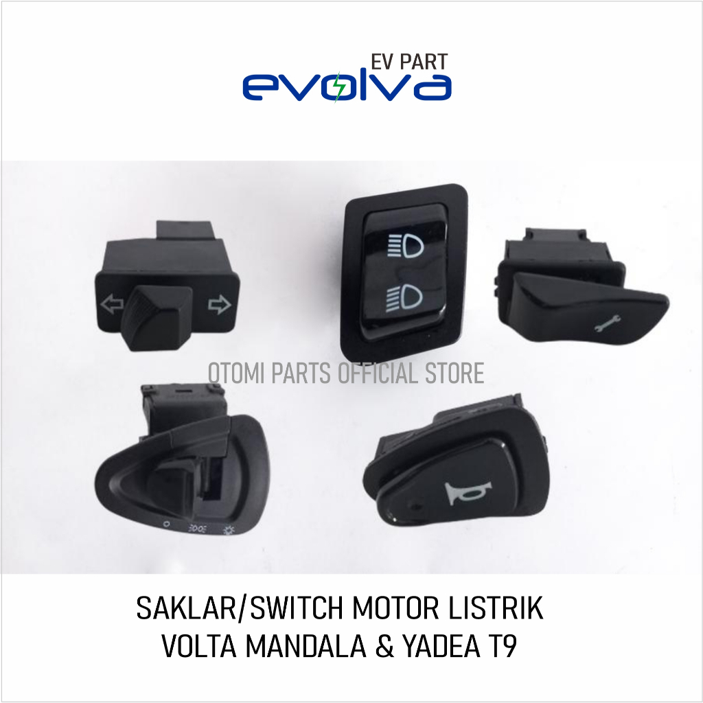 Jual EVOLVA - SWITCH / SAKLAR LAMPU, SEIN RITING, REPAIR & KLAKSON ...