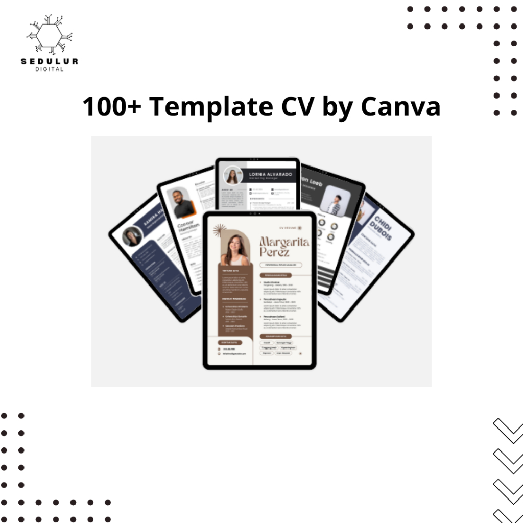 Jual 100+ Template CV Profesional & Estetik by Canva - Siap Edit & Pakai! | Shopee Indonesia