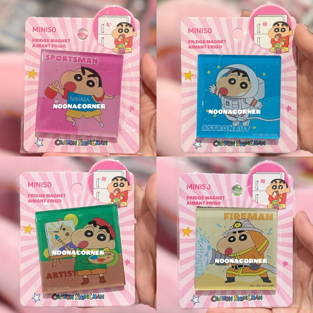 Jual Miniso x Shin Chan ‼️ Fridge Magnet / Magnet Kulkas Crayon ...