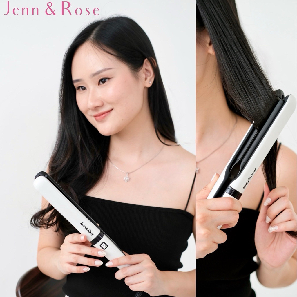 Jual [JENN&ROSE] Catokan Pelurus & Curly Rambut Dengan Ceramic ...