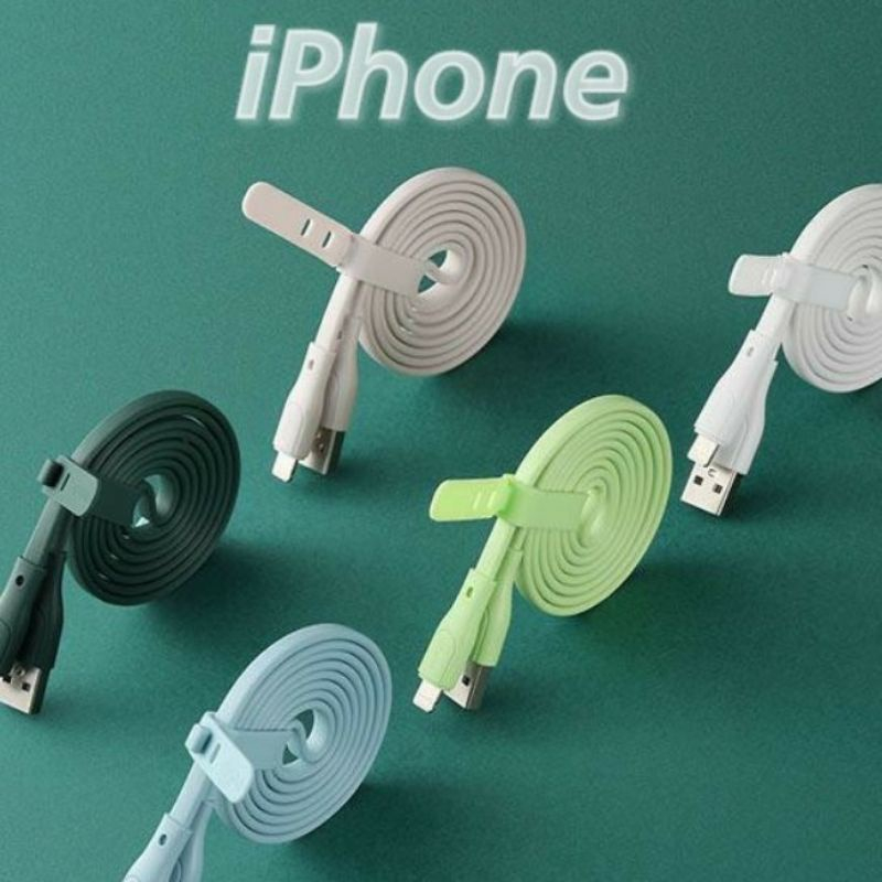 Jual KABEL DATA FAST CHARGING ROBOT RGL 100 FOR IPHONE - JUAL PER 1 PC ...