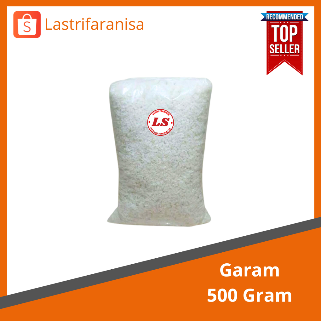 Jual GARAM 500 GRAM Garam Crystal Bening Garem Krosok Garam Ikan Garam ...