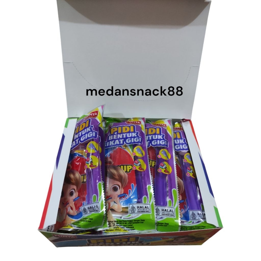 Jual Permen Sikat Gigi PIDI (30 pcs) | Shopee Indonesia
