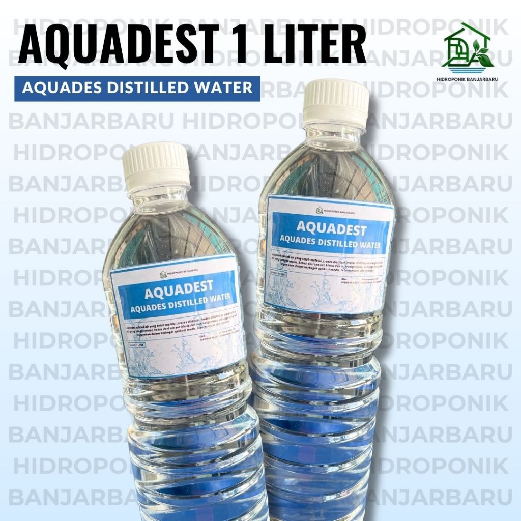 Jual AQUADEST AQUADES AIR SULING DESTILASI MURNI 1 LITER | Shopee Indonesia