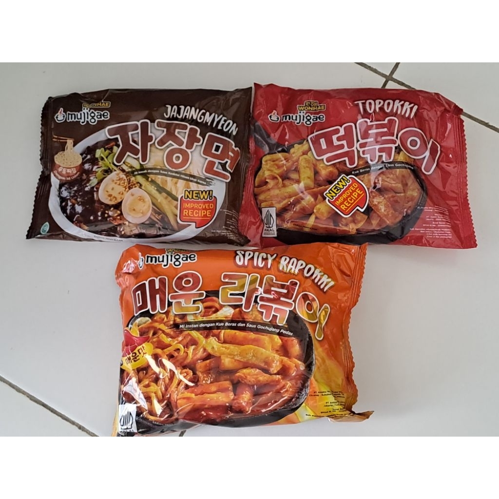 Jual MUJIGAE JAJANGMYEON, TOPOKKI, RAPOKKI | Shopee Indonesia