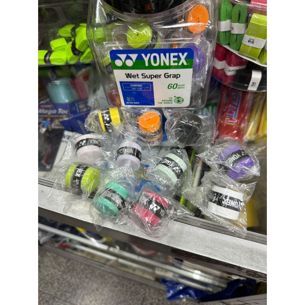 Jual Over Grip Badminton Yonex SUPER GRAP AC102 / AC 102 ORIGINAL | Shopee Indonesia