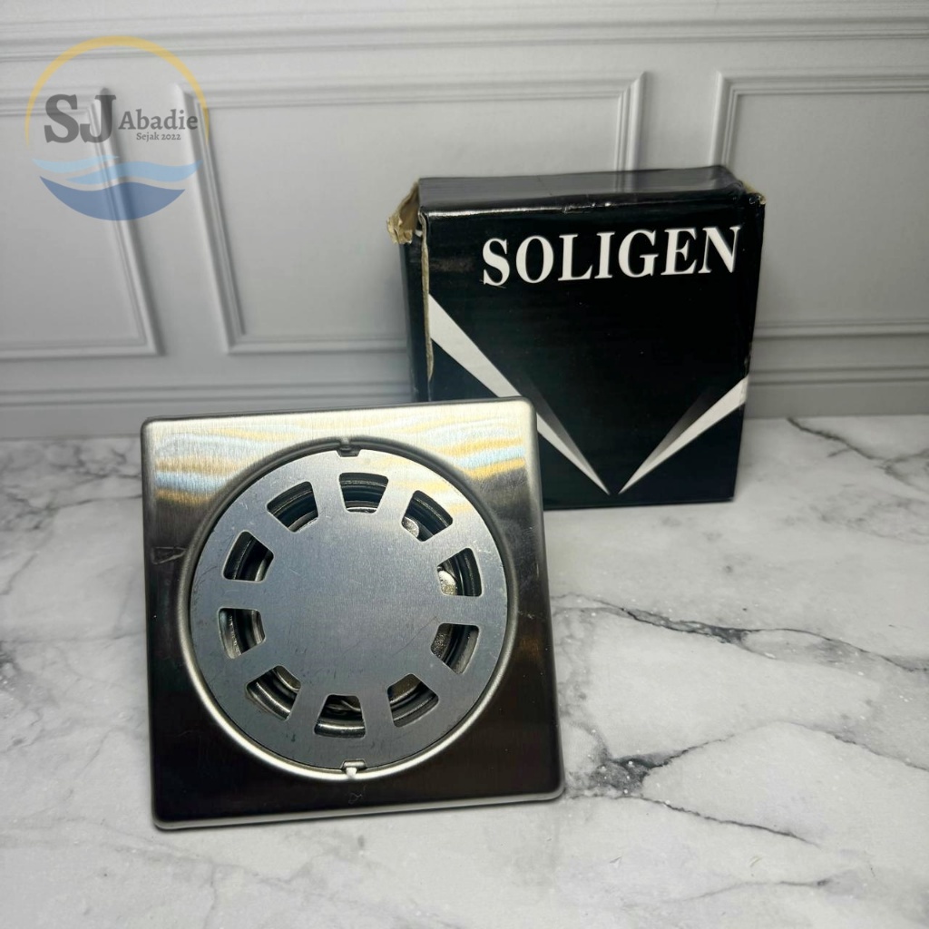 Jual (1 PC) SOLIGEN Saringan Got Floor Drain Stainless Steel 4 Inch ...