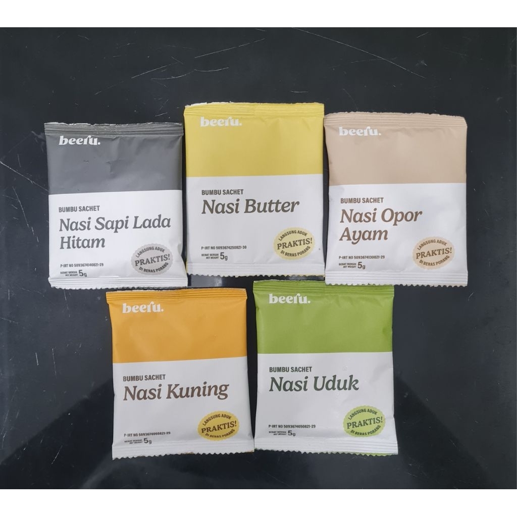 Jual Beeru Bumbu Sachet Nasi Porang Nasi Opor Nasi Butter Nasi Kuning ...