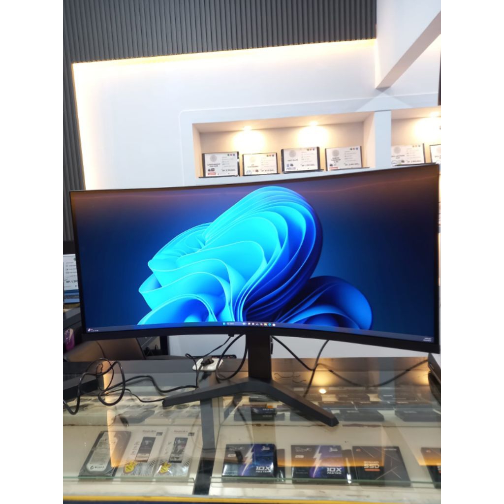 Jual Monitor 34 inch monior 34E6UC Curved Gaming Monitor 21:9 Ultra ...