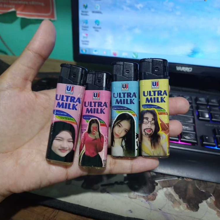 Jual KOREK API CUSTOM ULTRAMILK / KOREK API UNIK / KOREK API CUSTOM ...