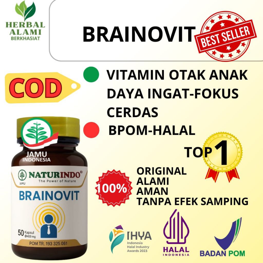 Jual Vitamin Otak Anak Remaja Dewasa | Suplemen Fokus Belajar & Daya ...
