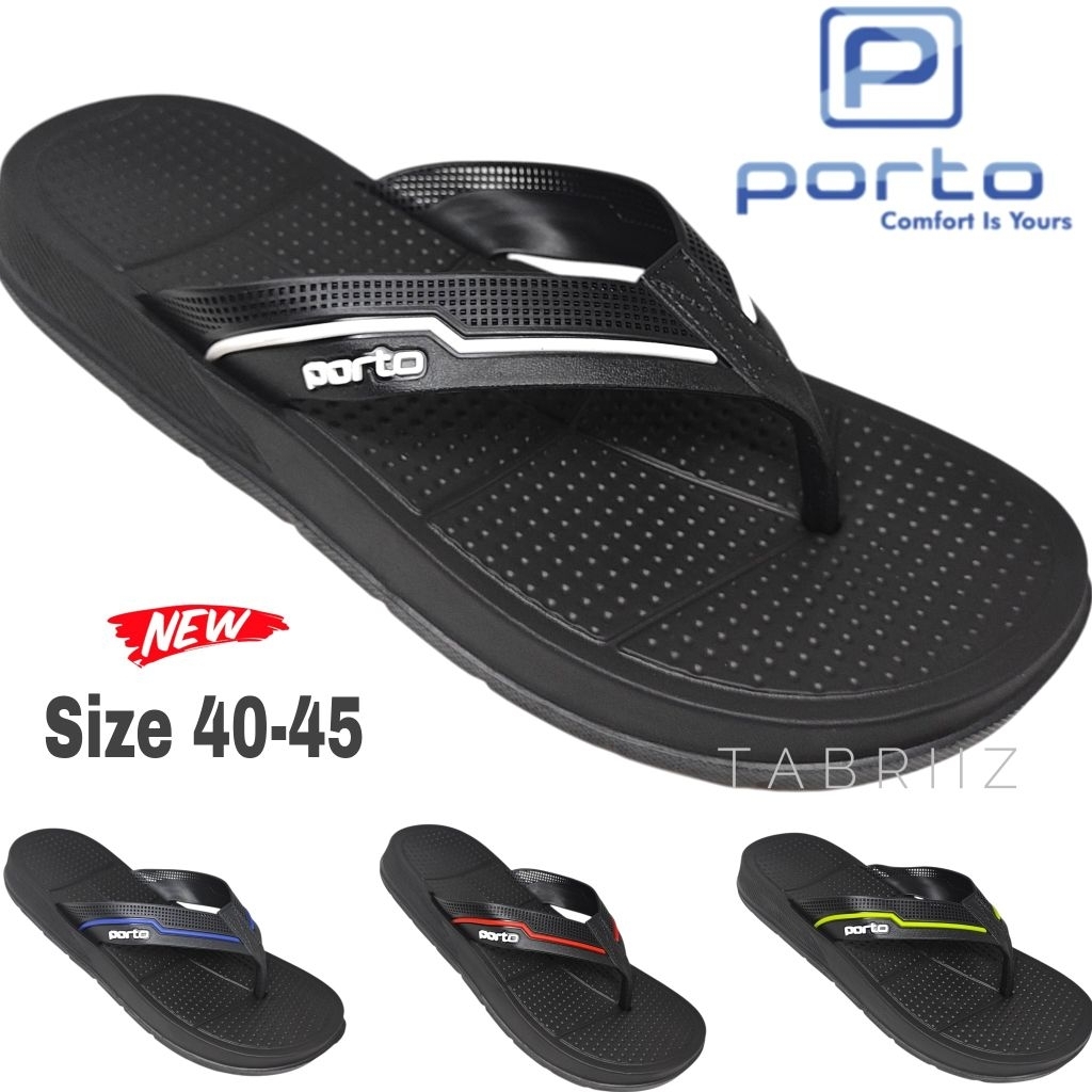 Jual Sandal Pria PORTO Sandal Distro PORTO Sandal Jepit Pria - Model ...