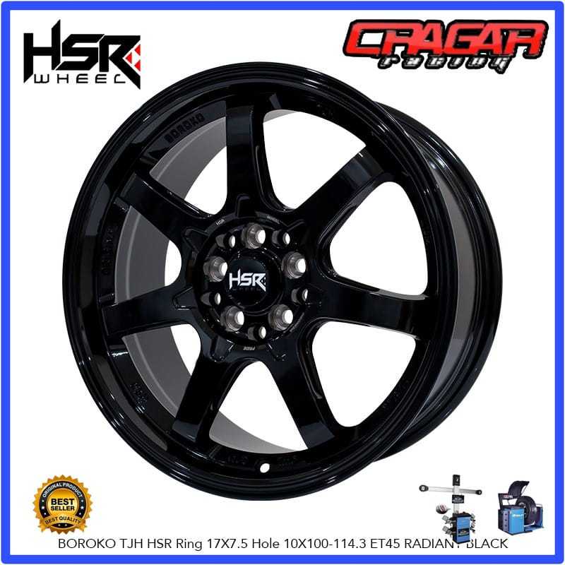 Jual Velg Racing Palang 7 Ring 17 Lubang 5 Buat Vw Polo Altis Sienta New Avanza Xenia - Hsr ...