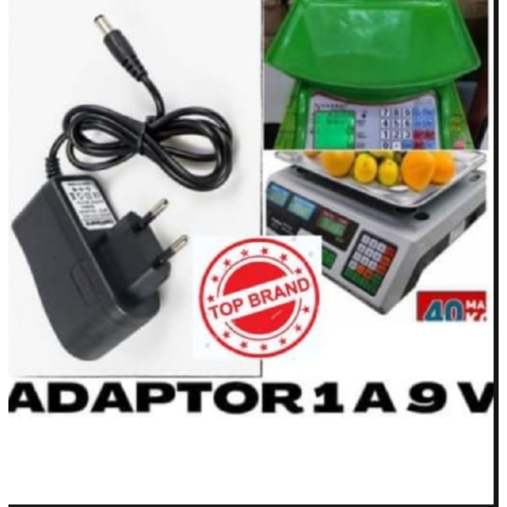 Jual ADAPTOR CHARGER TIMBANGAN DIGITAL ADAPTOR carger CASAN TIMBANGAN ...