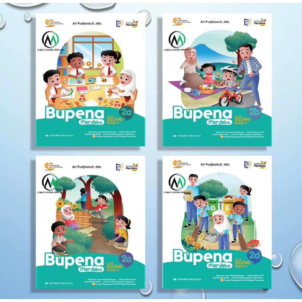 Jual [Penerbit Erlangga] BUPENA KURIKULUM MERDEKA & REVISI KELAS 2A 2B ...