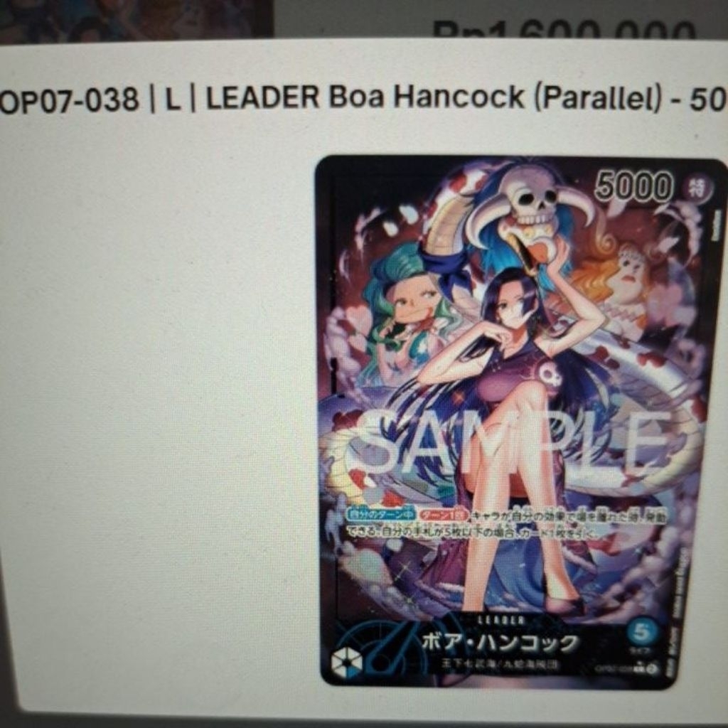 Jual Boa Hancock OP-07 (Parallel) | Shopee Indonesia
