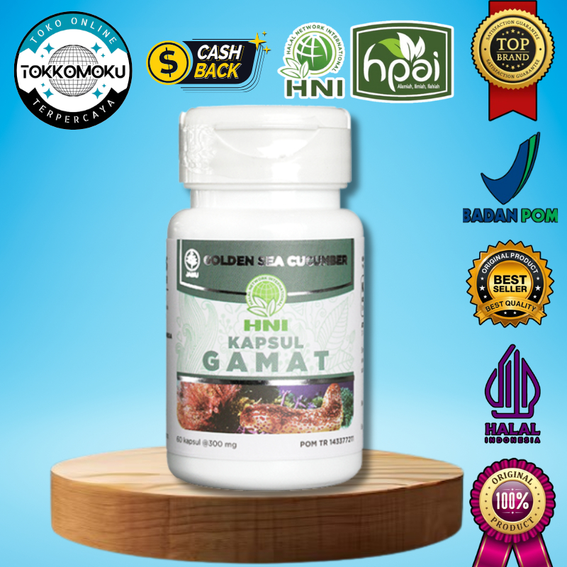 Jual Gamat Kapsul Ekstrak Teripang Emas Untuk Nyeri Sendi / Gamat Hni ...