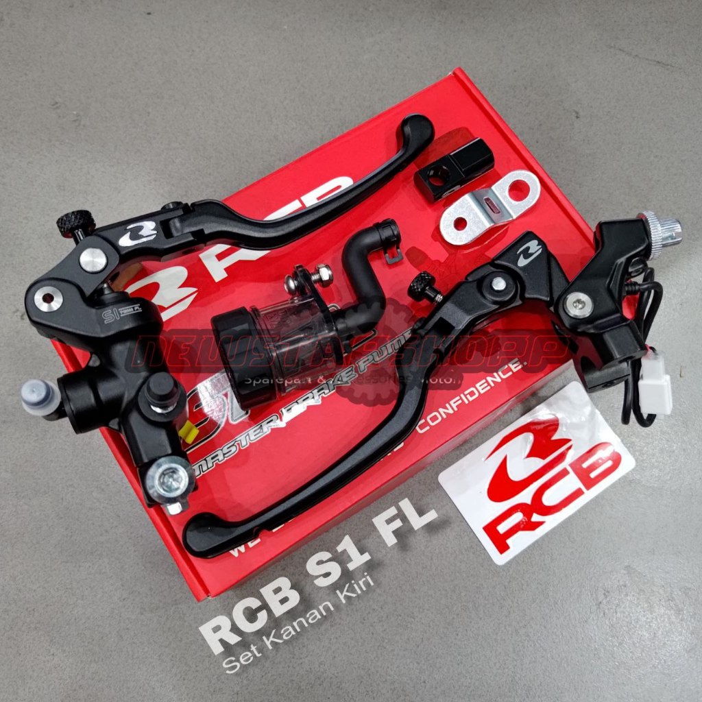 Jual Master Rem RCB S1 FL Facelift 14mm / 17mm Set Kanan kiri Kopling paket radial Vario 110 125 ...