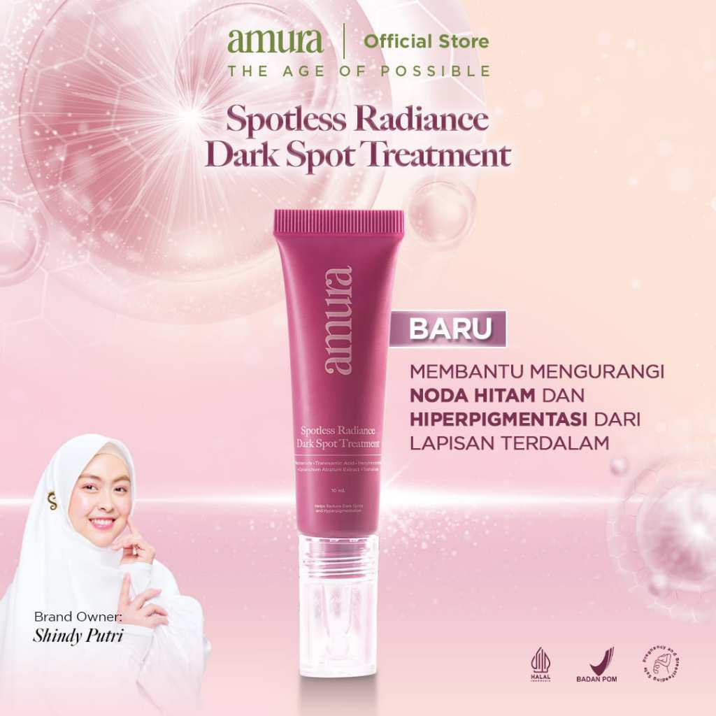 Jual Amura Spotless Radiance Dark Spot Treatment 10ml | Perawatan Flek ...