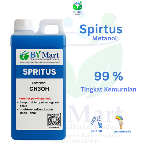 Jual BY KIMIA & HERBAL - Spritus 1L / Bahan Bakar Busen / Spirtus ...