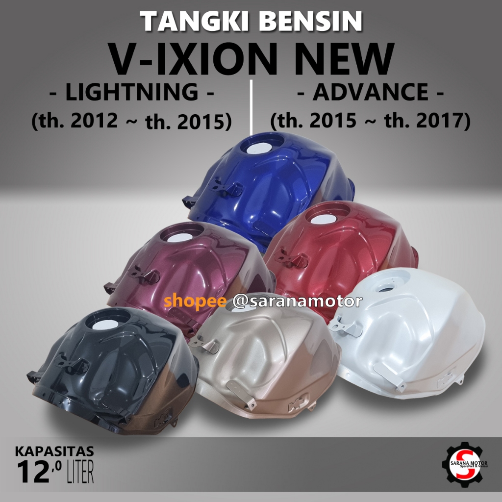 Jual Tangki Tengki Bensin Fuel Tank Yamaha New Vixion Vixion Baru ...
