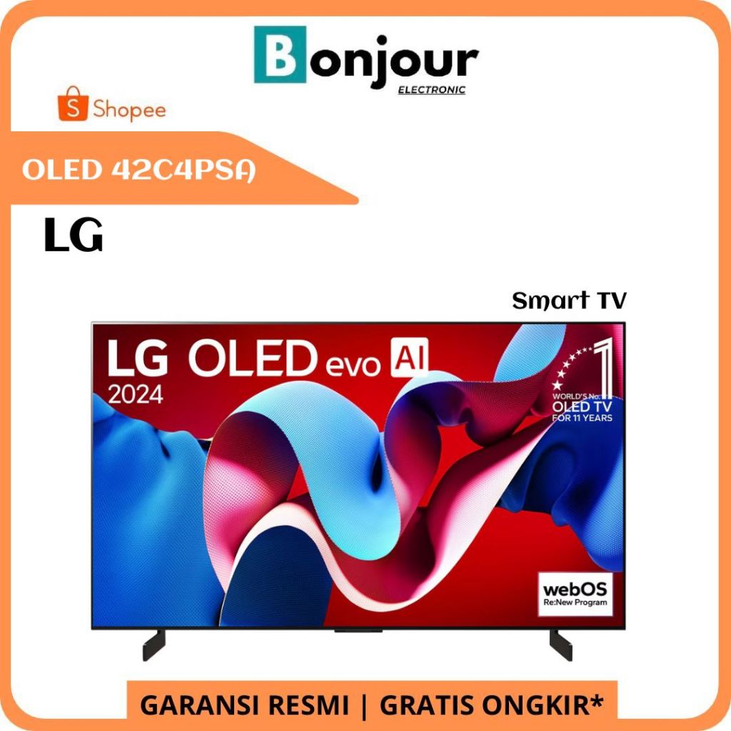 Jual TV OLED LG 42 Inch OLED C4 LG 42C4 OLED LG 42C4PSA 4K Smart TV ...