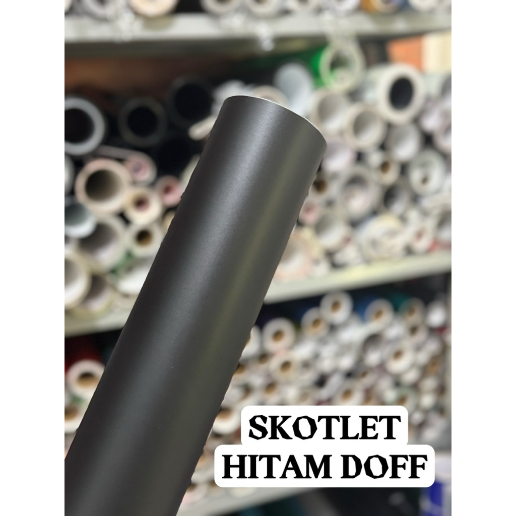 Jual sticker doff/black doff/skolet motor/sticker motor/sticker modif ...