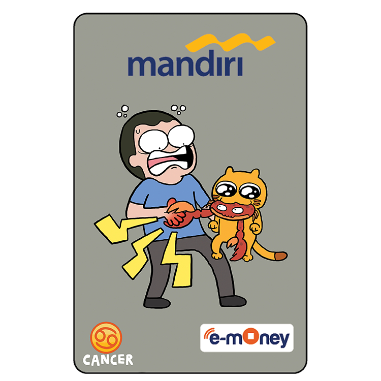 Jual Mandiri e-Money edisi Tahilalats Zodiak - Cancer | Shopee Indonesia