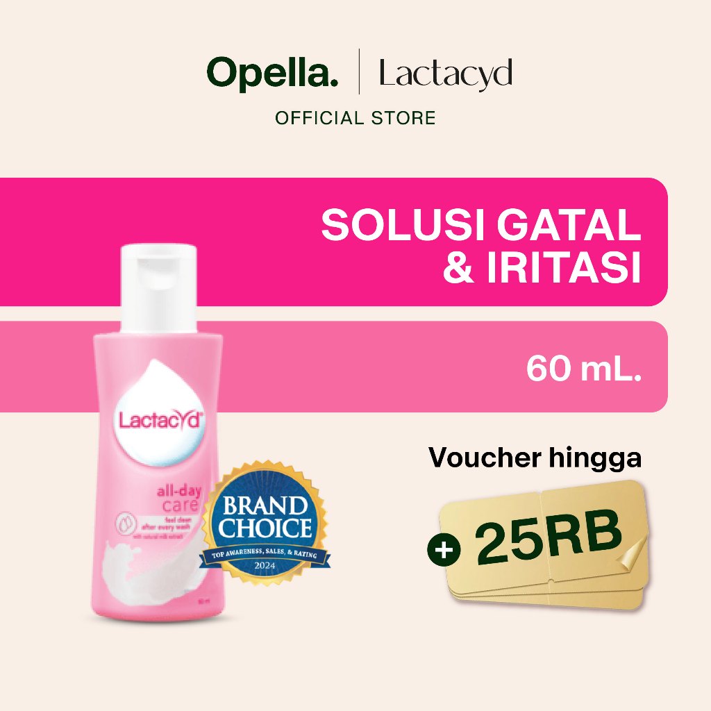 Jual Lactacyd All Day Care Feminine Wash 60mL - Pembersih Kewanitaan untuk Melindungi dari Gatal ...