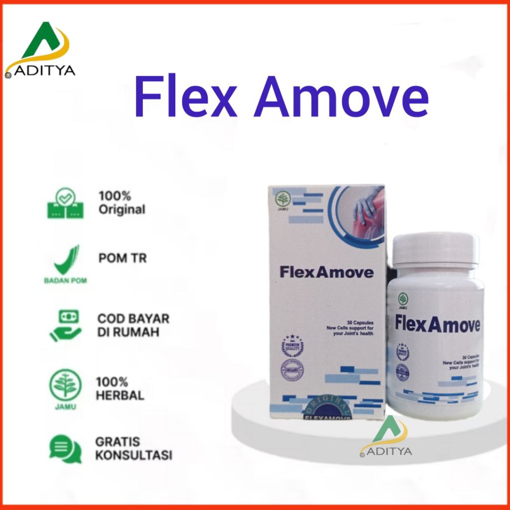 Jual Flexamove Obat Nyeri Sendi Tulang Dan Syaraf 100% Original Asli ...