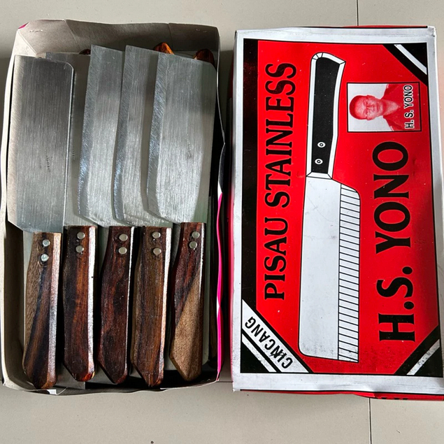 Jual Pisau Besar Daging Cacah Tulang - Pisau Dapur Besar Stainless ...
