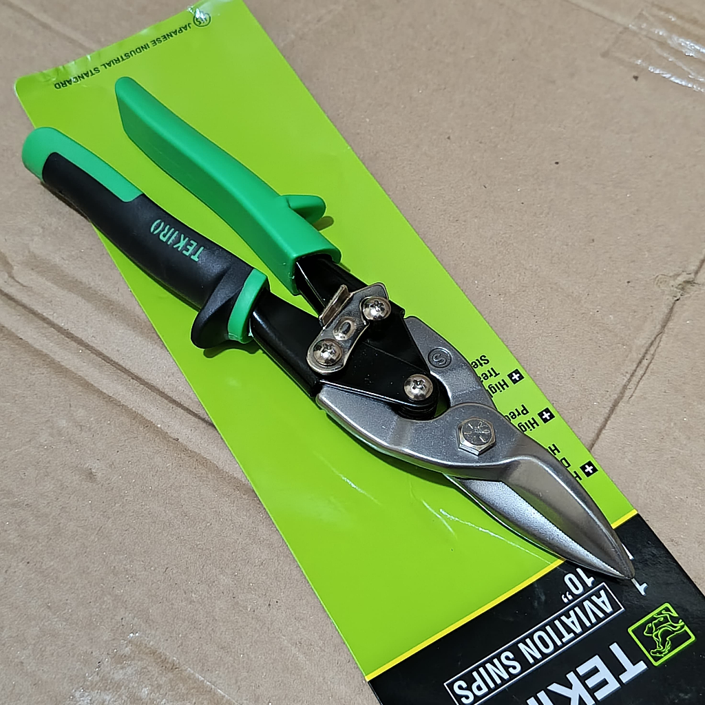 Jual Gunting baja ringan tekiro original / gunting seng / Gunting besi ...