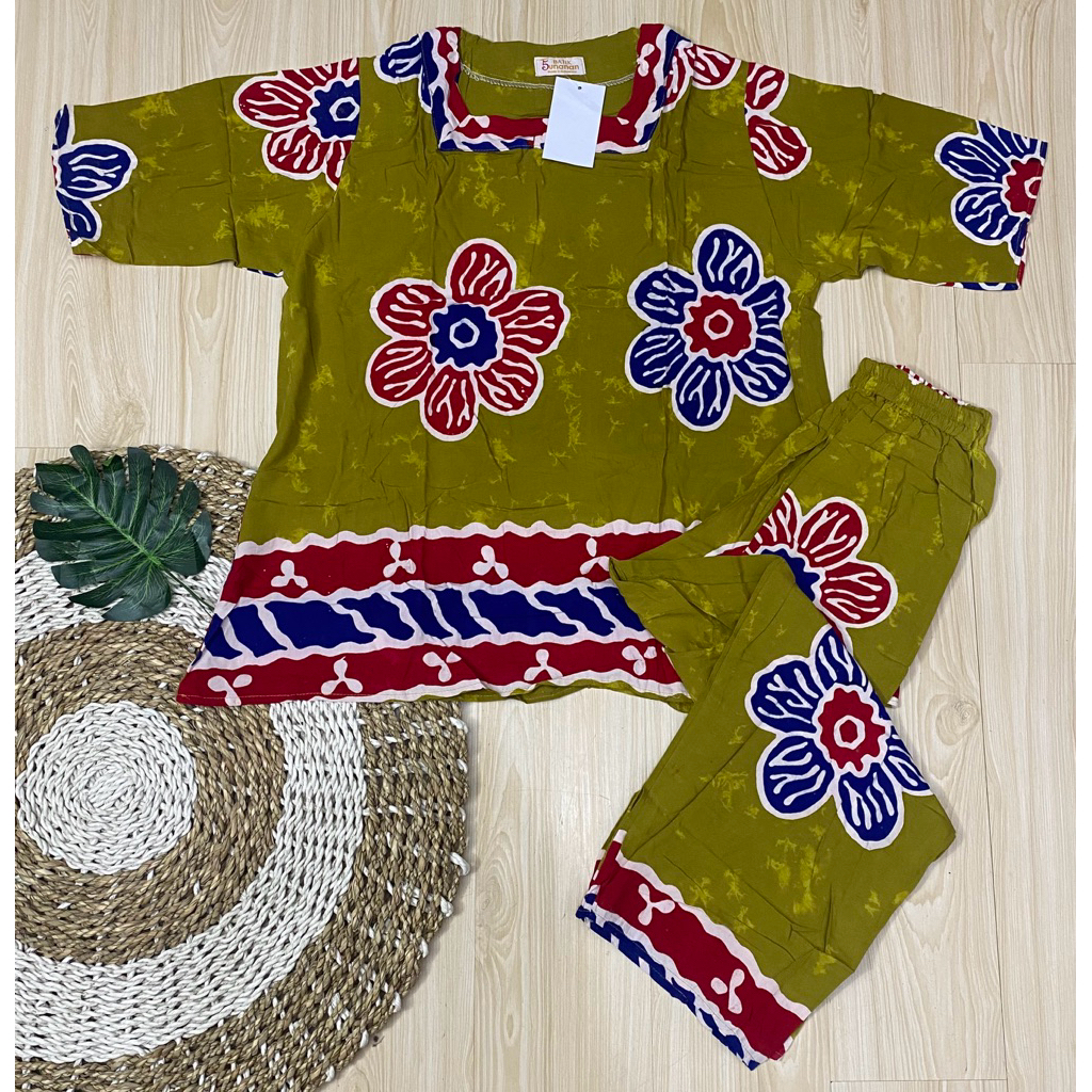 Jual CP Batik Cetak 5unanan Dewasa Amira tgn3/4 (bb7_75) | Shopee Indonesia