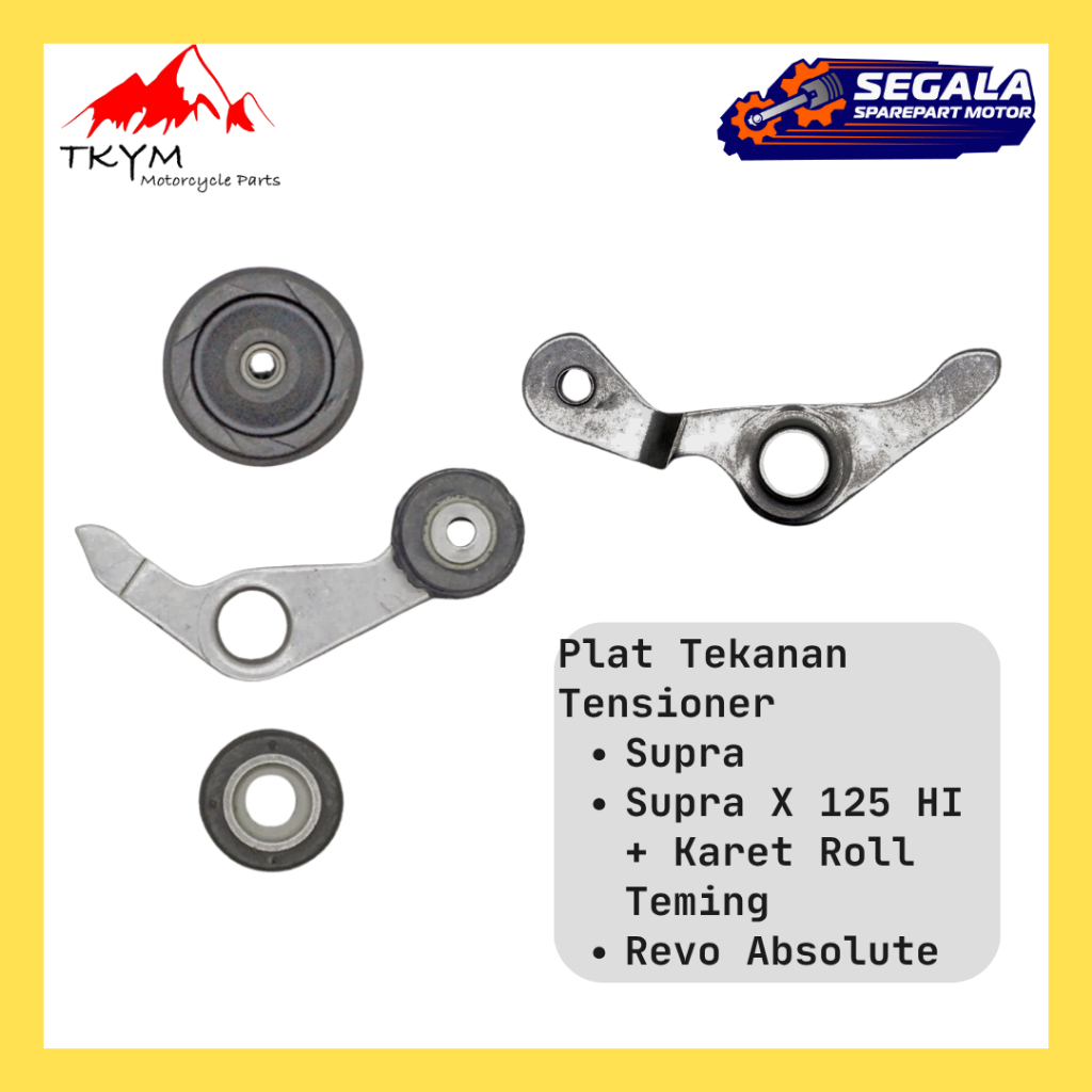 Jual Plat Tekanan Tensioner Takayama Gagang Supra Grand Legenda Astrea Supra X 125 HI Revo ...
