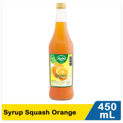 Jual marjan syrup squash orange 450ml | Shopee Indonesia