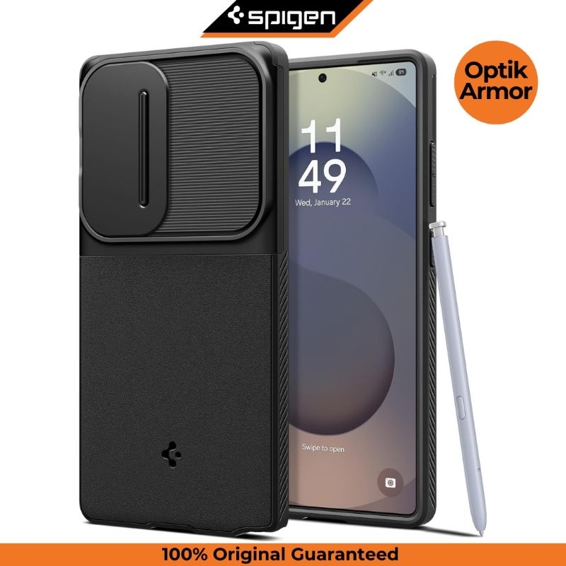 Jual Case Samsung Galaxy S25 Ultra 5G Spigen Optik Armor Lens Cover Camshield Anti Crack Casing ...